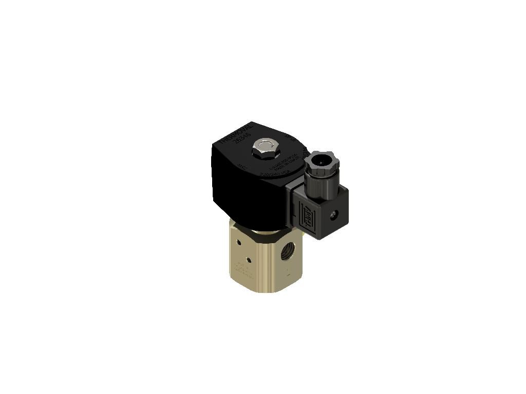 Válvula Solenoide 3 Vias Universal 1/4” - Thermoval